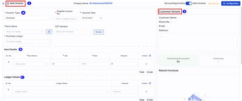 Create Invoice For Purchase And Purchase Return
