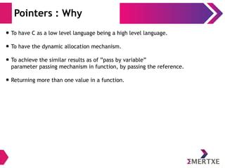 C Programming Refresher Part III PPT