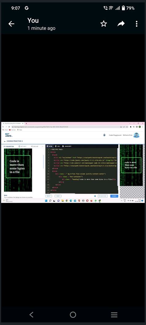 Mohana Sree Katam On Linkedin Ccbp Fullstackdeveloper Coding Practice Frontenddevelopers