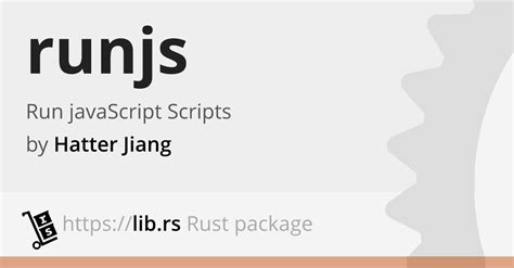 runjs 不推荐 Lib rs Rust 包仓库