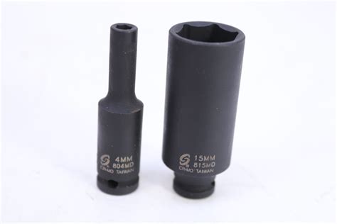 Sunnex 1848 48 Piece 1 4 Drive Standard Metric Master Impact Socket Set