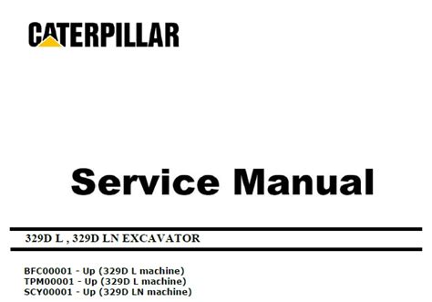 Caterpillar Cat Hydraulic Excavator 329d L Bfc Tpm Scy C7 Engine