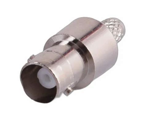 BNC Female Crimp Connector GHz Contact Material Copper At Piece In Jamnagar
