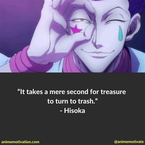 Hisoka Quotes Hunter X Hunter Anime Quotes Inspirational Hunter