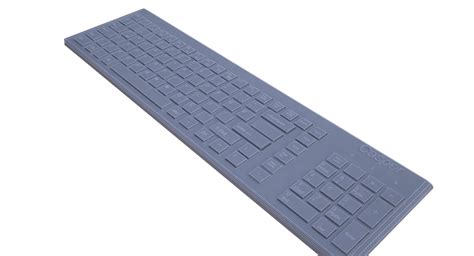 Keyboard Casper 3d Model 9 Fbx Obj Max Free3d