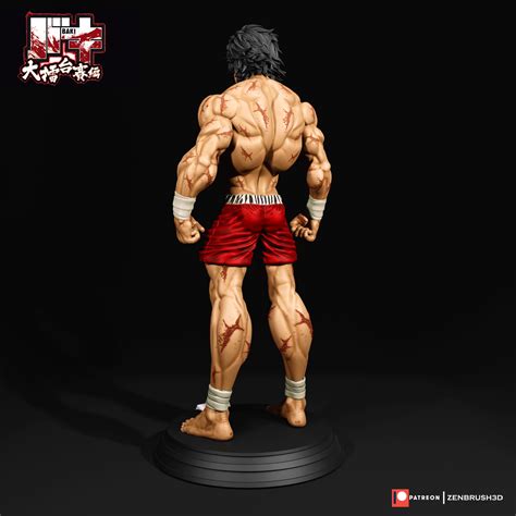 🥋 Baki Hanma Netflix 3d Printing・ 3d File For 3d Printing・cults