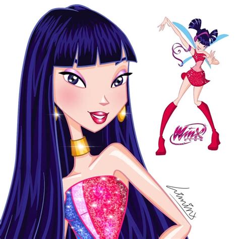 Dibujo De Musa Winx Bailando Para Colorear Dibujos Para Colorear Pdmrea