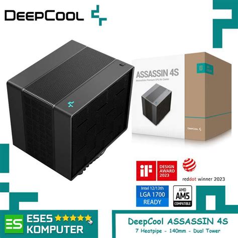 Jual Deepcool Assassin 4s Black Minimalistic Premium Twin Tower Air