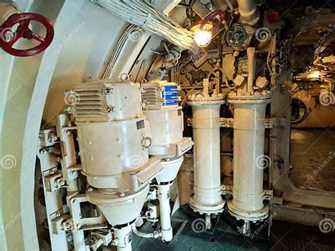 Hydraulic Pump As One Of The Ship S Propulsion Engines Editorial Stock