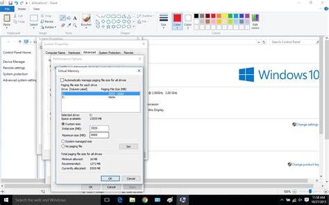 Increase Virtual Memory In Windows UNP