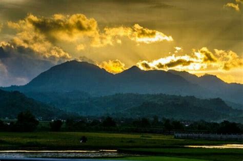 Sctex Sunset 2 Nightscape Sunset Golf Courses