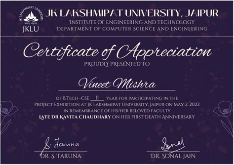 Vineet Mishra On Linkedin Team Learning University Project