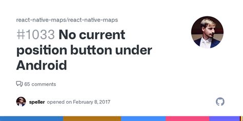 No Current Position Button Under Android Issue React Native Maps React Native Maps