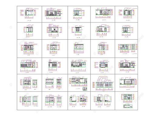 캐비닛 Cad 상세도 템플릿 Psd 다운로드 디자인 자료 다운로드