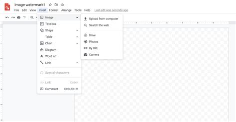 How To Add A Watermark In Google Docs