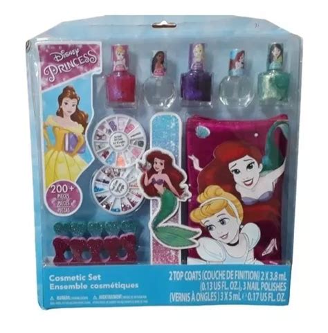 Princesas Disney Set De Esmaltes U As Stickers Bolsito Mercadolibre