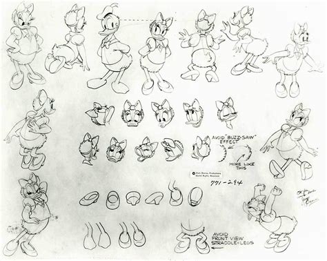 Tales From Weirdland How To Draw Daisy Duck Tips And Tricks From Disney Artists