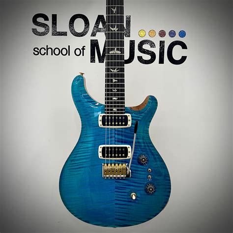 PRS Core Custom 24 08 10 Top Carroll Blue Reverb
