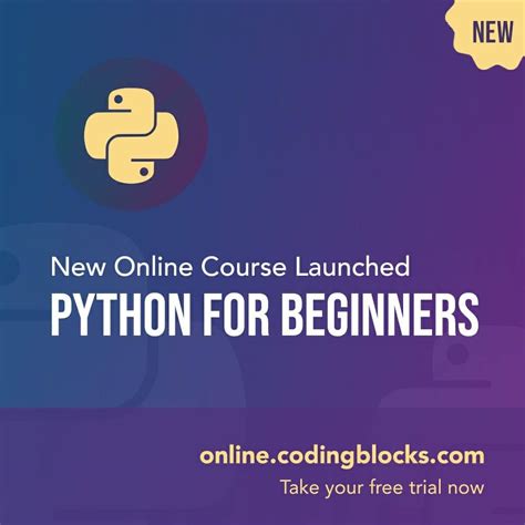 Coding Blocks We Are Proud To Announce Our New Course On Python On Our Online Courses Platform