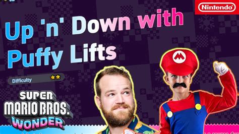 Up N Down With Puffy Lifts Elias Fluff Puff Peaks Super Mario Bros Wonder YouTube