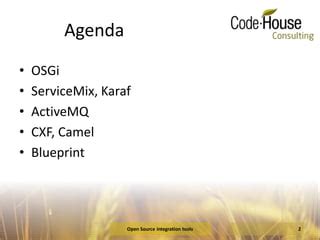 Open Source Integration Tools PPT