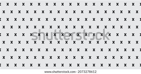 Cross Symbol Pattern Vector Design Geometric Stock Vector Royalty Free