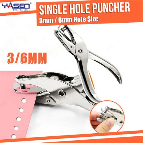 Officom 36mm Hole Puncher Portable Mini Round Hole Puncher Handheld
