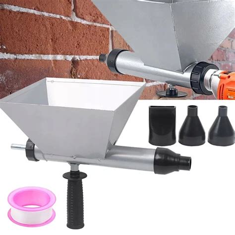 Zement Beton Sprayer Fugenpistole Mörtelpresse 4düse Für Elektrisch