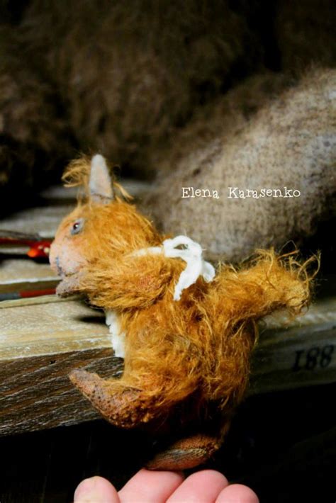 Squirrel Victor By Elena Karasenko Tedsby