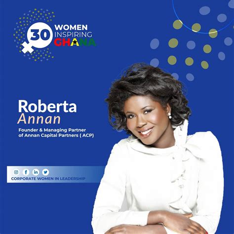 Corporate Today We Celebrate Roberta Annan Founder And Managing