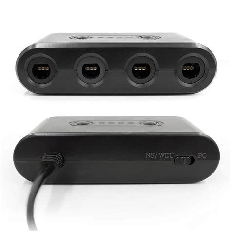 High Quality New Gc Controller Adapter For Nintendo Switch Wii U Pc With Ports Buy Gc