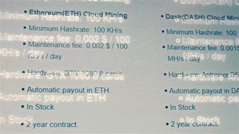 Contour Effect Of Cryptocurrency Mining On A Computer Screen The