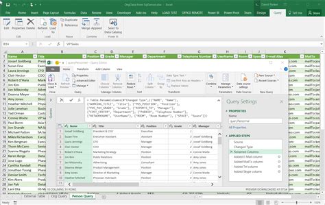 Visio In Powerbi For Viewing Personnel Hierarchies And Locations Bvisual