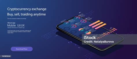 온라인 통계 및 데이터 분석 디지털 머니 마켓 투자 금융 및 거래 웹 디자인 배너 및 프레젠테이션에 적합 합니다 아이소메트릭 벡터 일러스트 빅데이터에 대한 스톡 벡터 아트