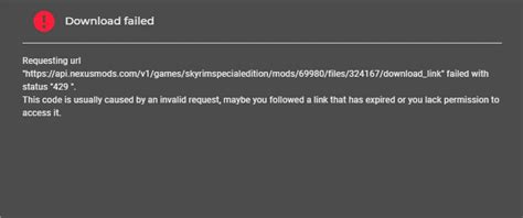 Vortex Errors At Skyrim Special Edition Nexus Mods And Community