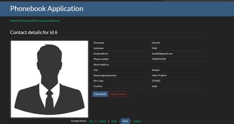 Free Source Code Phonebook Applicationweb App