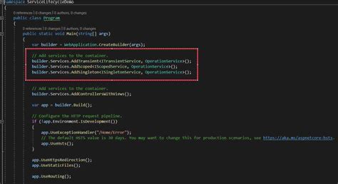 An Overview Of Using Dependency Injection In Aspnet Core