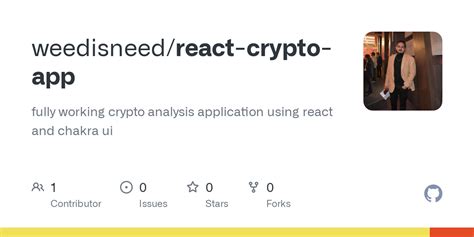 github weedisneed react crypto app fully working crypto analysis