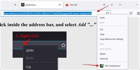 how to set perplexity as default search engine on chrome firefox and edge