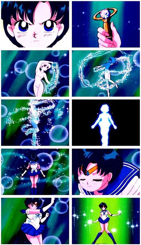 Sailor Mercury 140 Sailor Mercury Transformation Etc Ideas To Save
