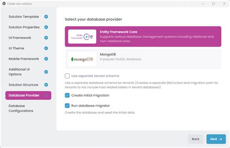 Get Started With Abp Creating A Layered Web Application Abp