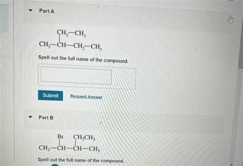 Solved Part A CH₂ CH₂ CH₂ CH CH₂ CH Spell out the full Chegg com