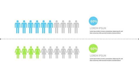 Visual Representation Of Gender Variations Powerpoint Template Free Download Pikbest