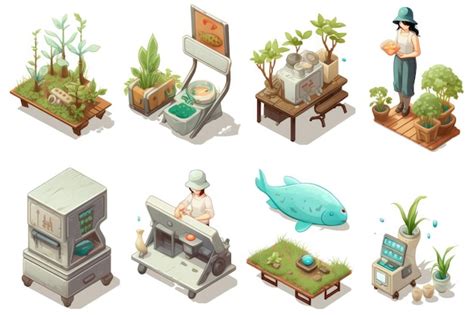 Premium Photo Isolated NPC Characters For Game Desiign Reference
