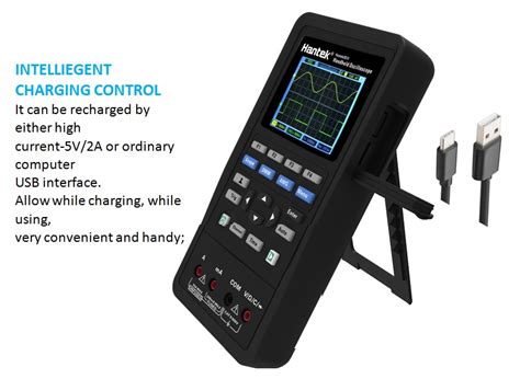 Hantek 2C42 Mini Osciloscopio portátil 2 Canales / 40MHZ