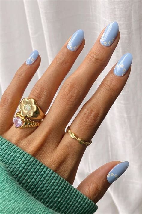 Discover 61 Glamorous Light Blue Nail Design Ideas That Will Win Your