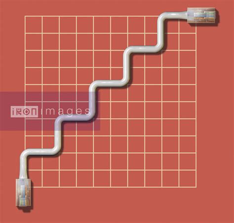Stock Illustration Of Usb Computer Connection Cable Increasing Line