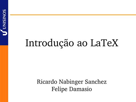 Curso De Latex Materia De Linguagem Para Edição De Textos Latex Docsity