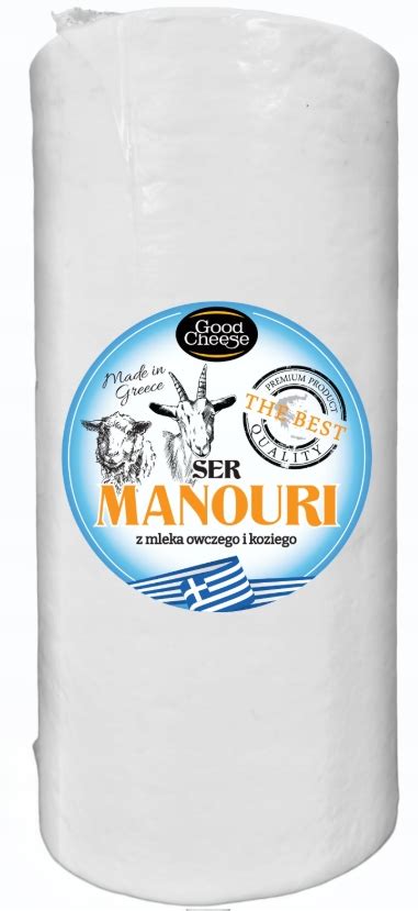 Grecki Ser Manouri Kozio Owczy KawaŁek Ok 500g 5907455319099 • Cena • Opinie Allegro