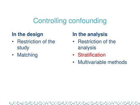 Ppt Confounding And Effect Modification Powerpoint Presentation Free